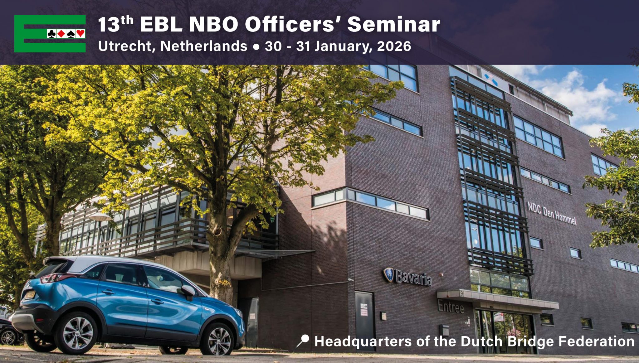 Seminar for National Bridge Organisation Officers | European Bridge League